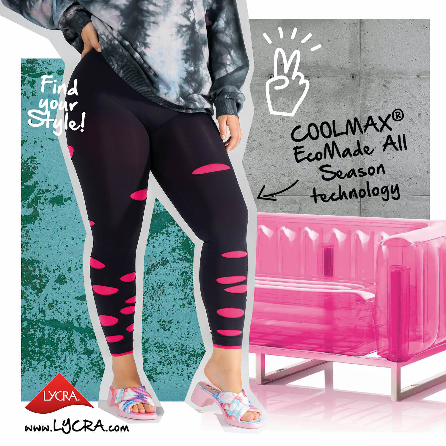 The LYCRA Company unveils Autumn/Winter 2021 legwear trends ...