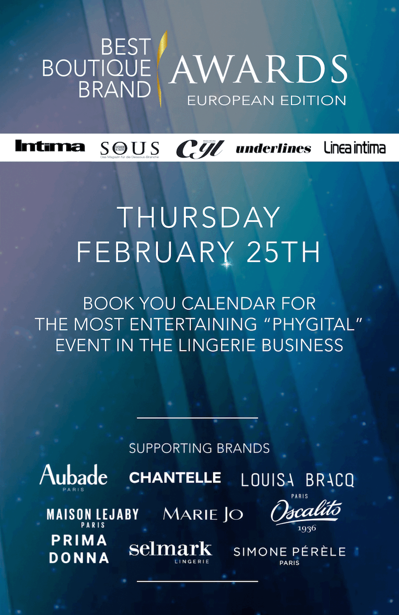 Save the Date – Best Boutique Brand Awards – Underlines Magazine